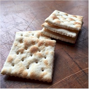 What can I replace saltine crackers with?