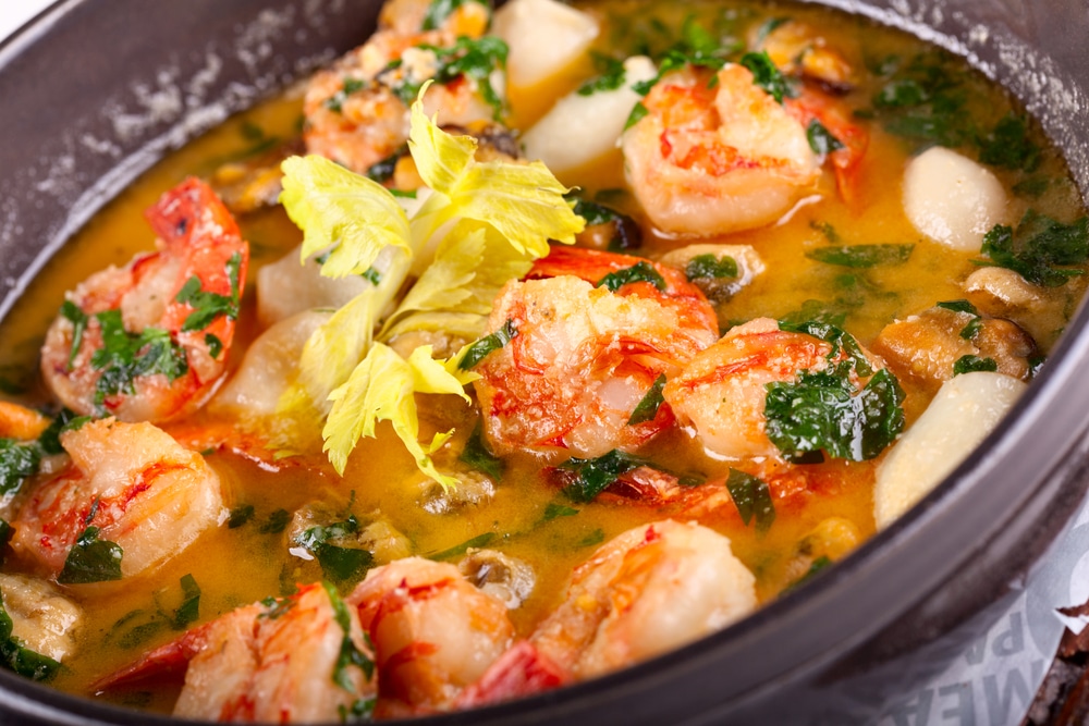 What can I substitute cream of shrimp soup with?