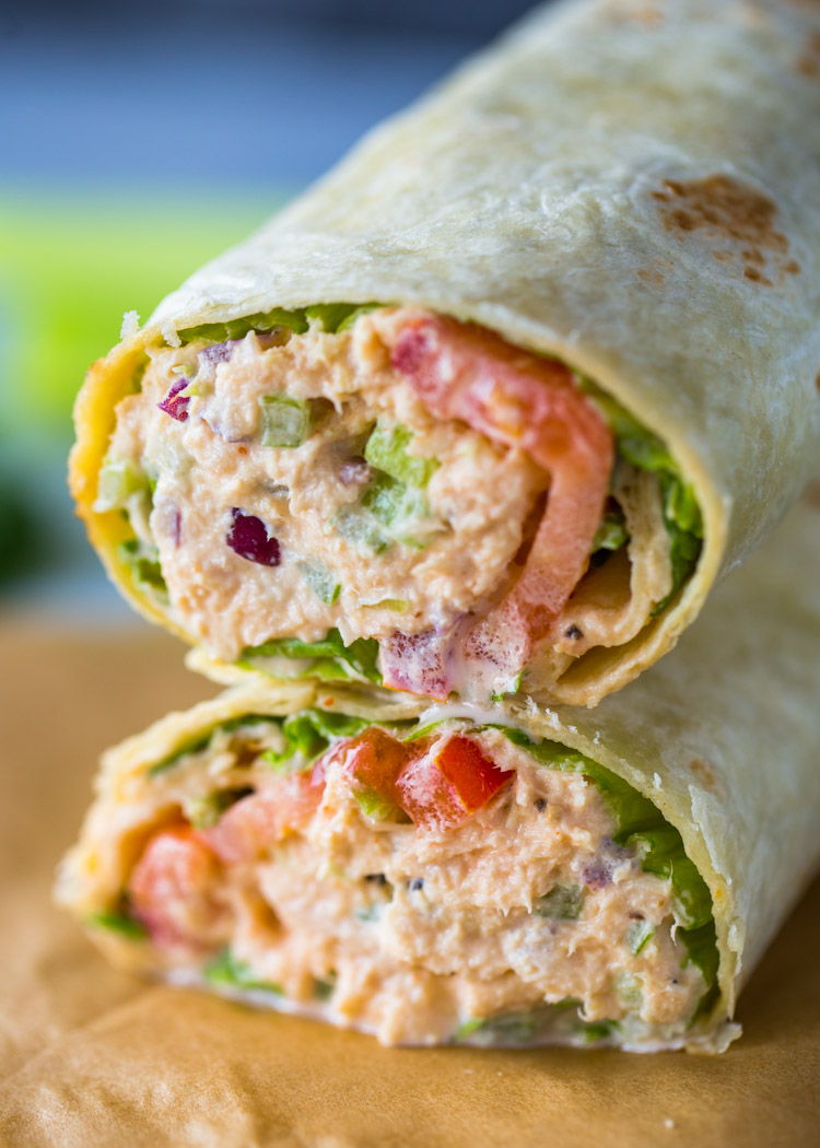 What can I substitute for a tuna wrap sandwich?