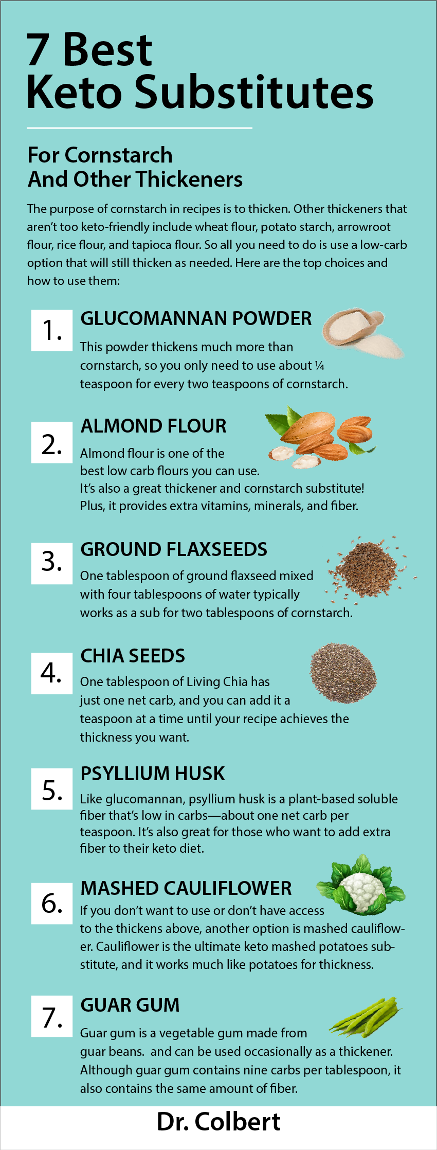 What can I substitute for flour as a thickener?