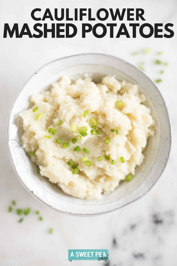 What can I substitute for potatoes in mashed cauliflower?