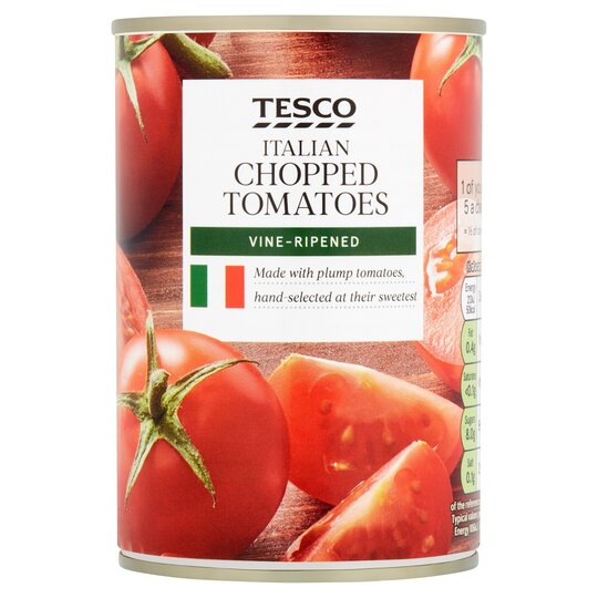 What can I use a tin of chopped tomatoes for?