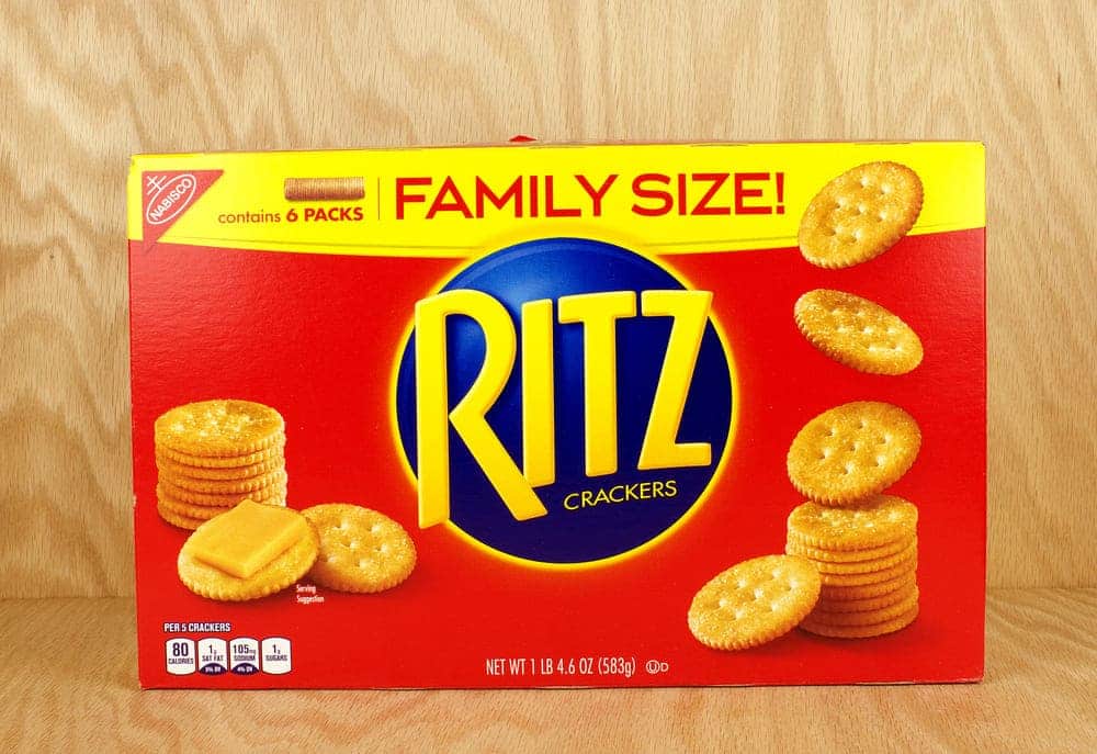 What can I use in place of Ritz crackers?