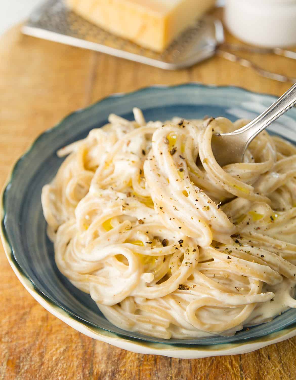 What can I use instead of cream cheese in pasta?