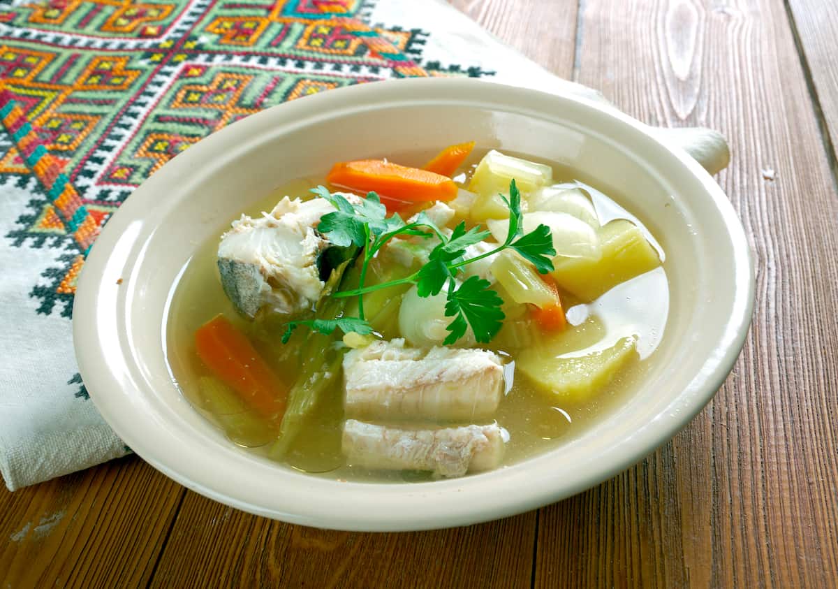 What can I use instead of fish stock in a soup?