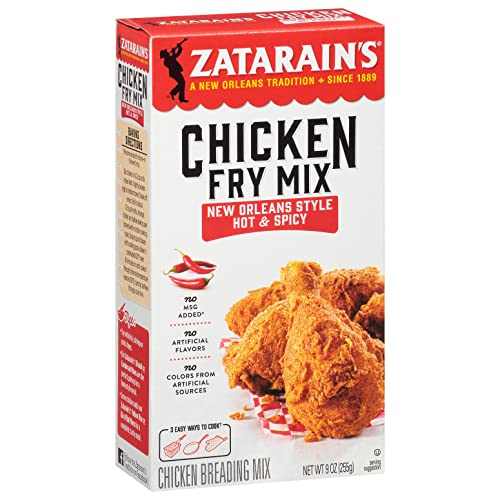 What can I use instead of flour for fried chicken?
