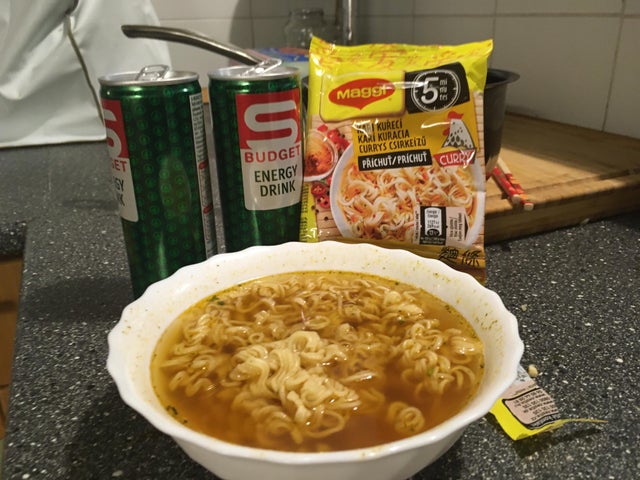What can I use instead of water in ramen?