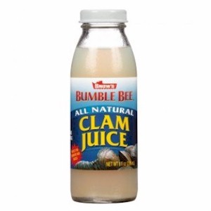 What can I use to replace clam juice?