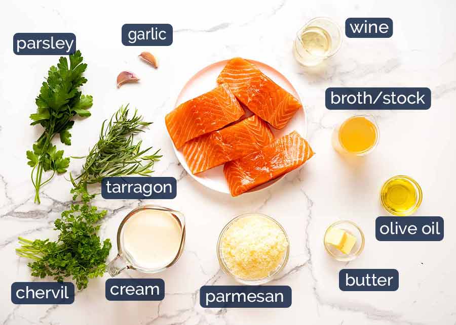 What can you add to salmon for flavor?