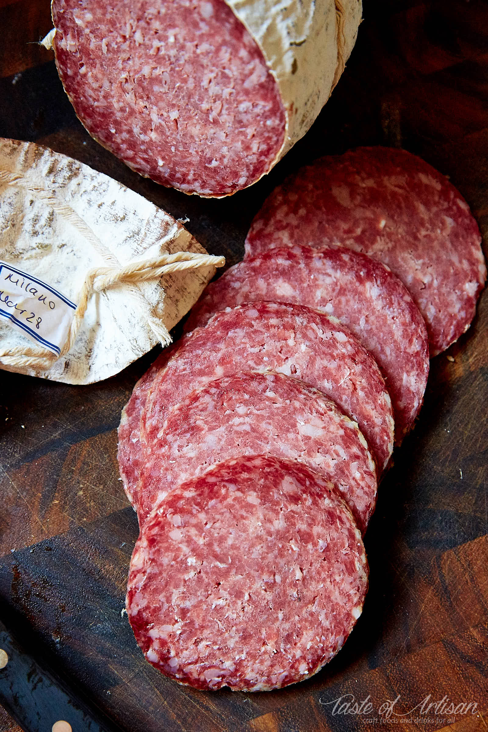 What can you do with old hard salami?