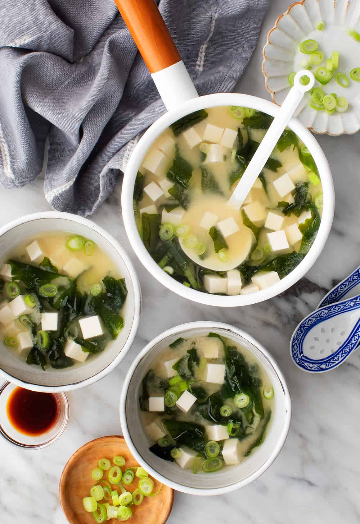 What can you put in miso soup?