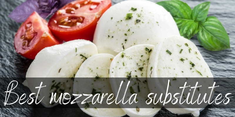 What can you replace mozzarella with?