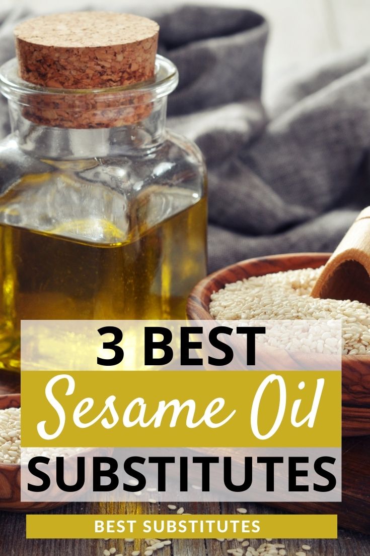 What can you substitute for sesame oil?