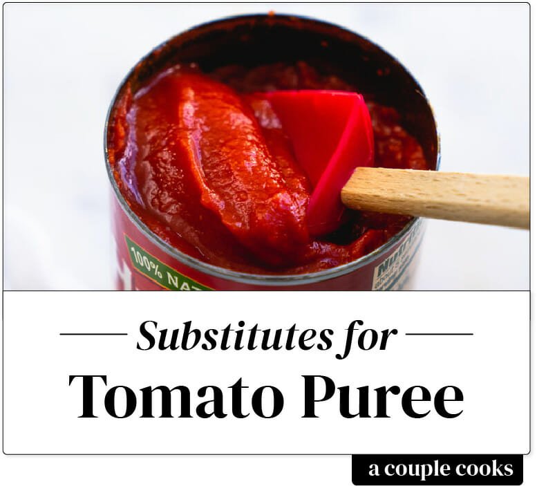 What can you use instead of tomato puree?