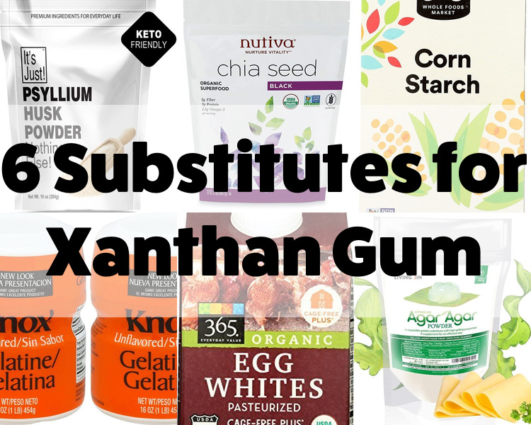 What can you use instead of xanthan gum?