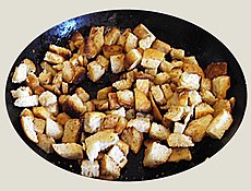 What category are croutons?