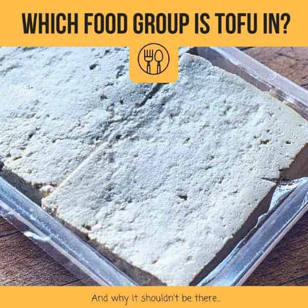 What category of food is tofu?