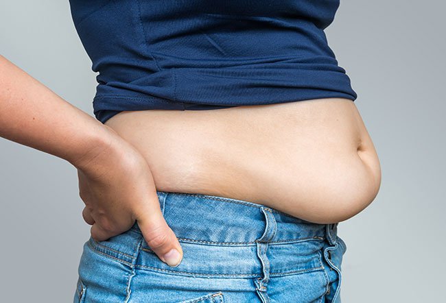 What causes excess belly fat?