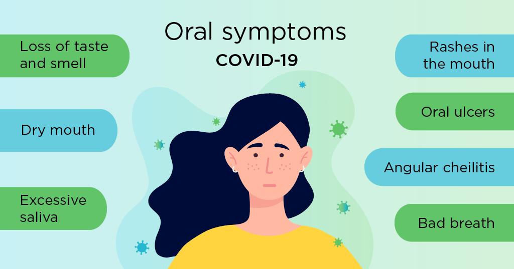 What causes loss of taste and smell in mouth?