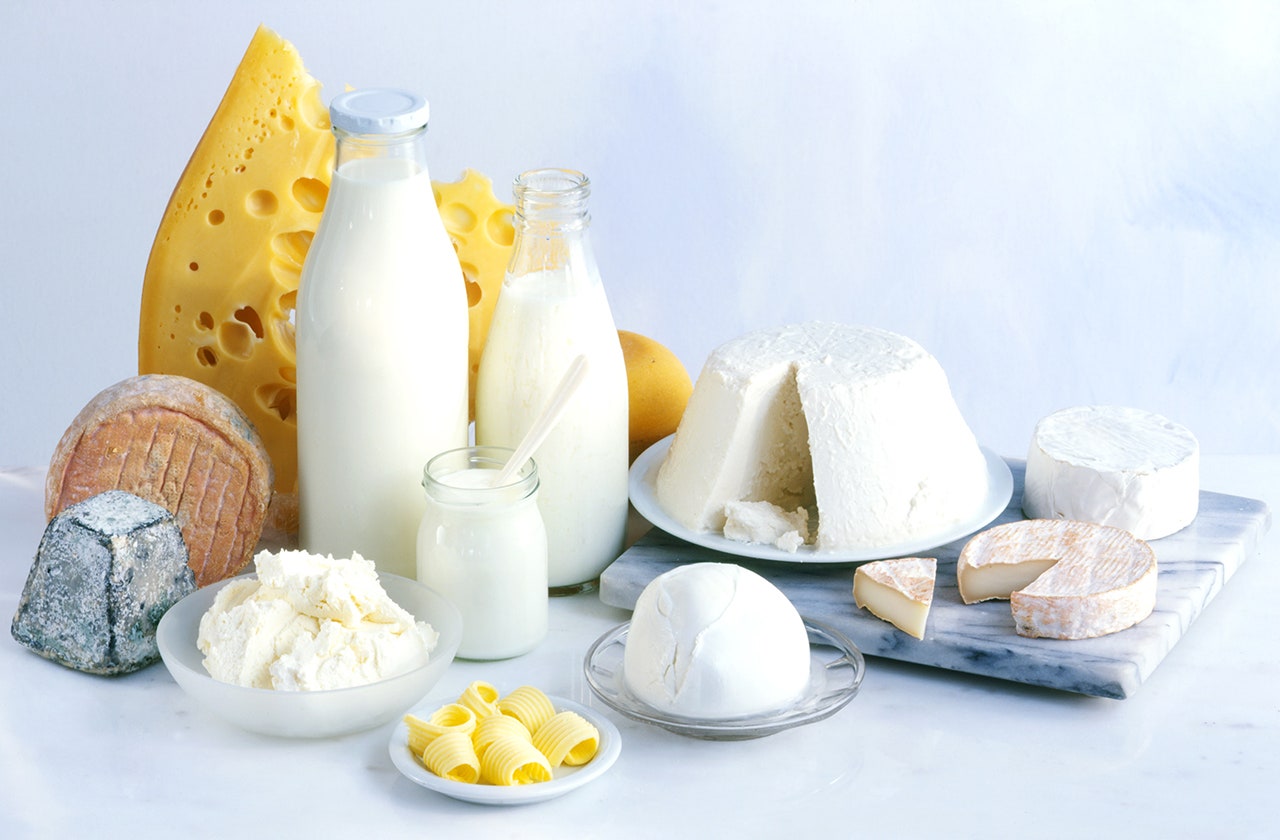 What causes watery flatulence after eating dairy products?