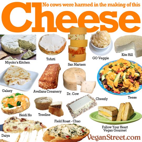 What cheese do vegans eat?