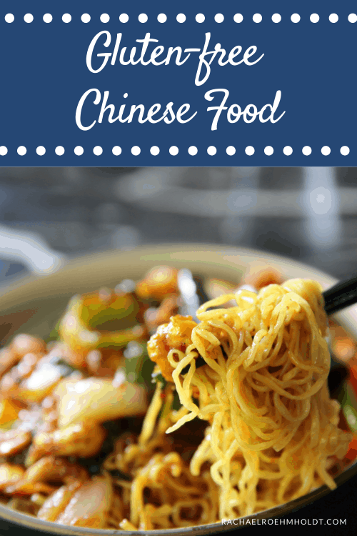 What Chinese dishes are usually gluten free?