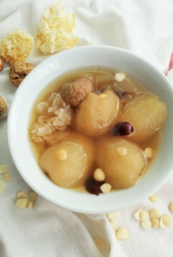 What Chinese soup is good for sore throat?