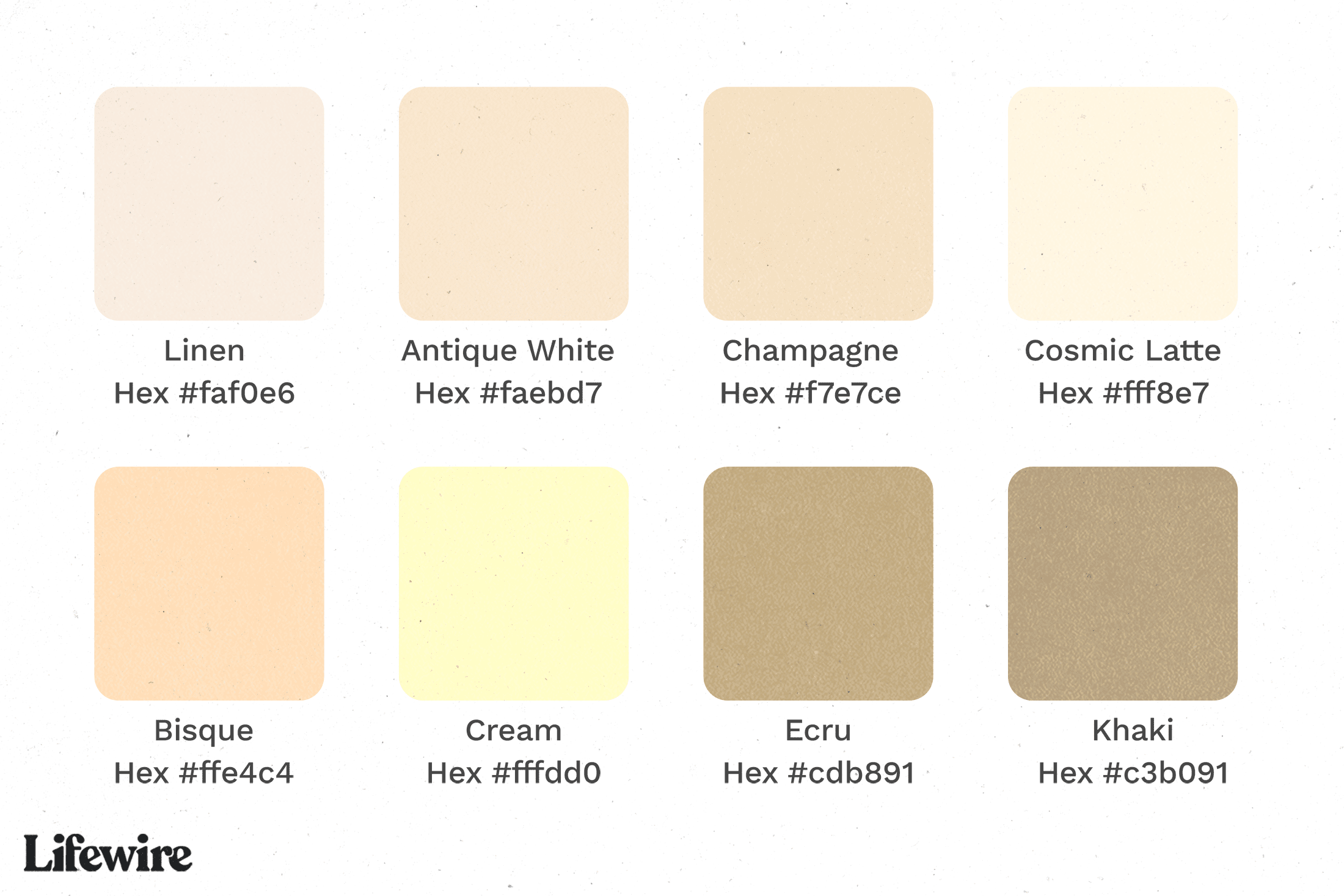 What color is bisque beige?