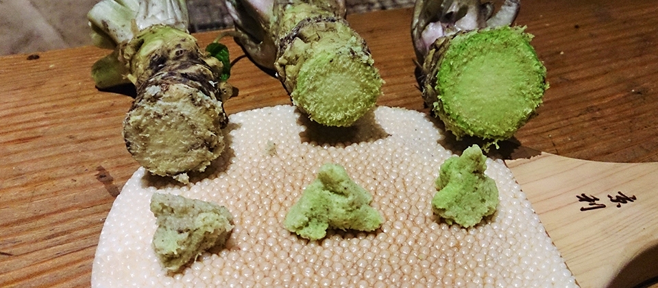 What color is real wasabi?