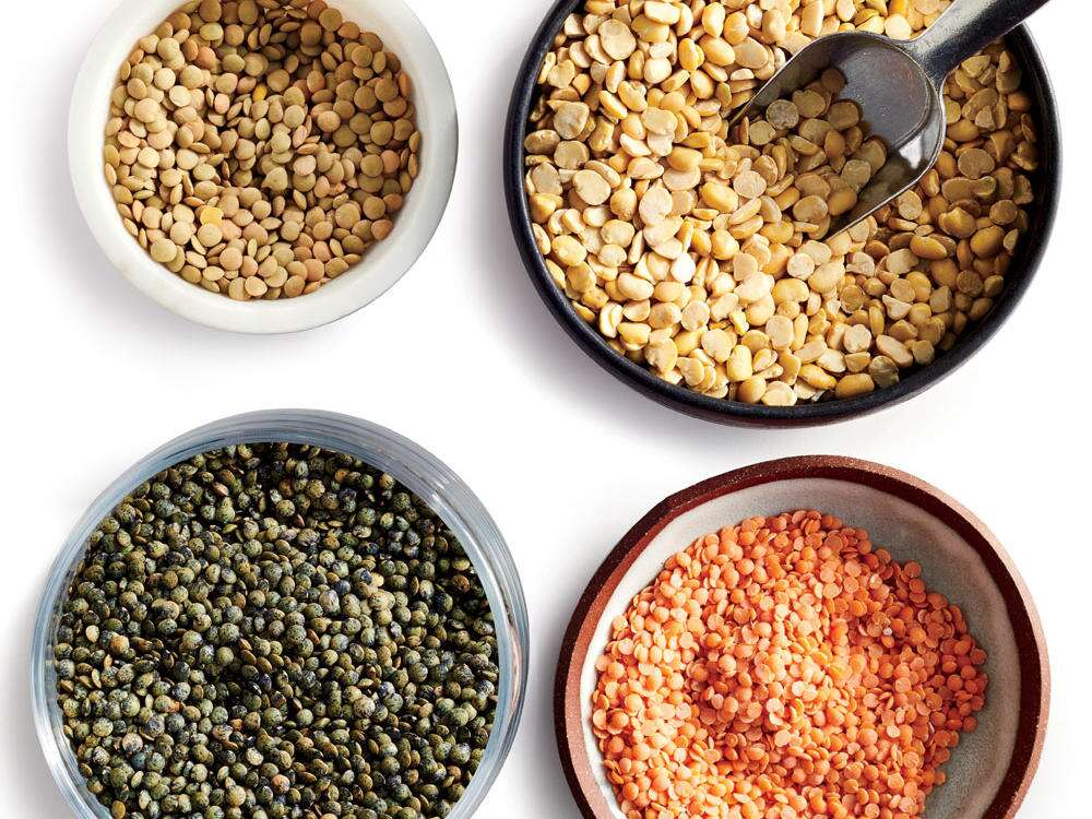 What color lentils are the healthiest?