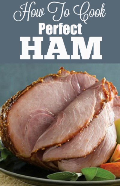 What color should ham be when fully cooked?