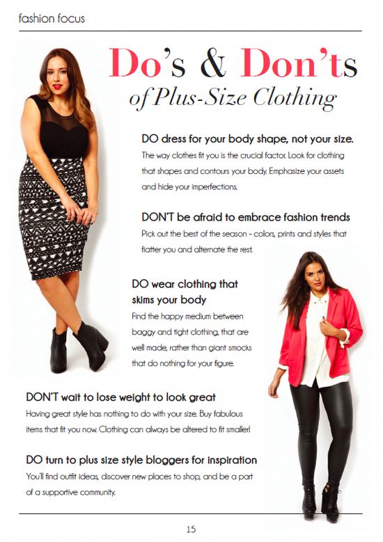 What colors look best on plus size?