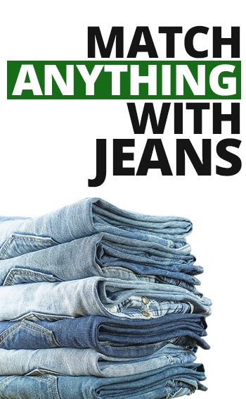 What Colour jeans goes with everything?