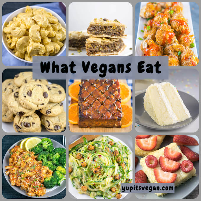 What common foods are vegan?