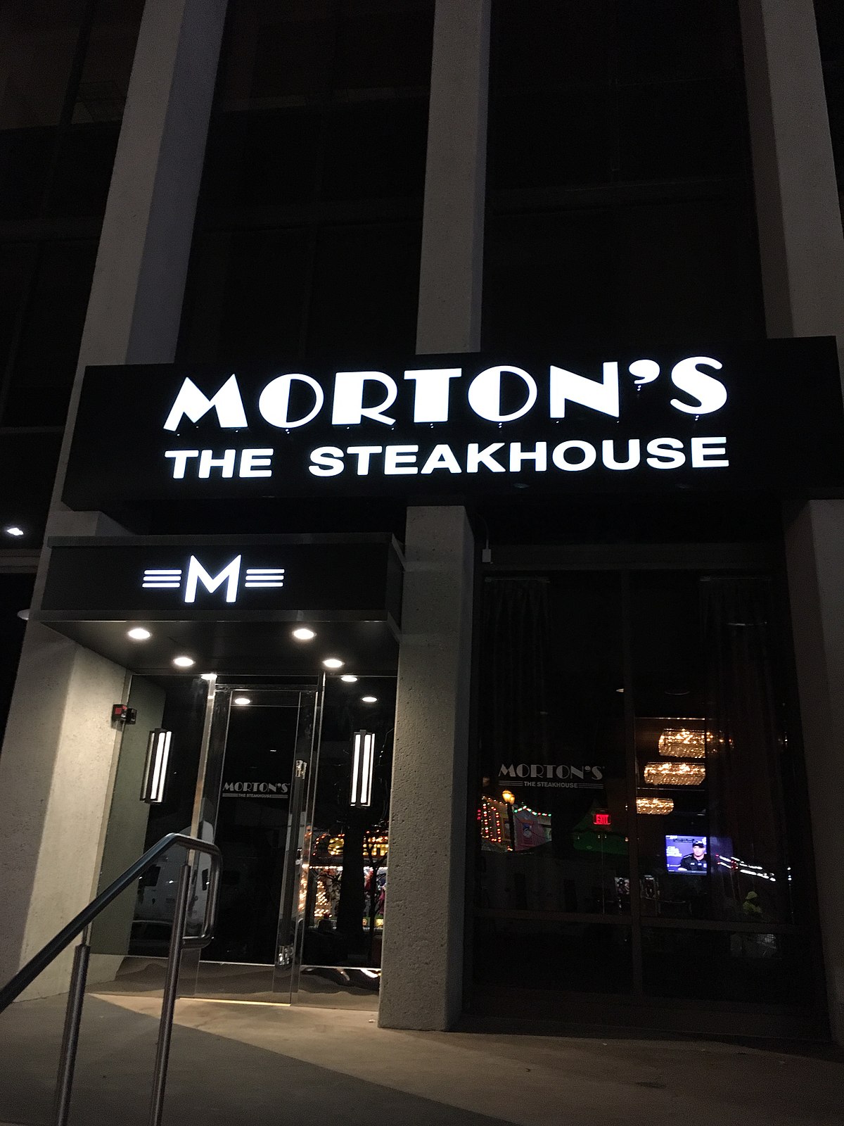 What company owns Morton's Steakhouse?