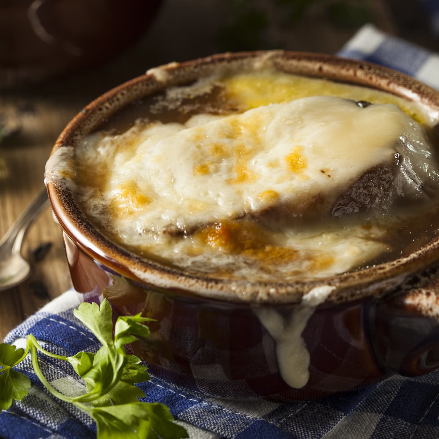 What consistency should French onion soup be?