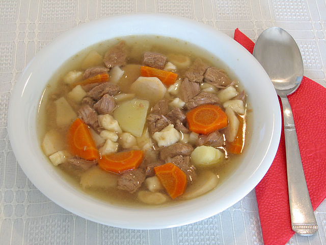 What country is soup originally from?