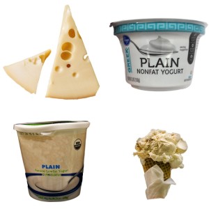 What dairy product has the most calcium?