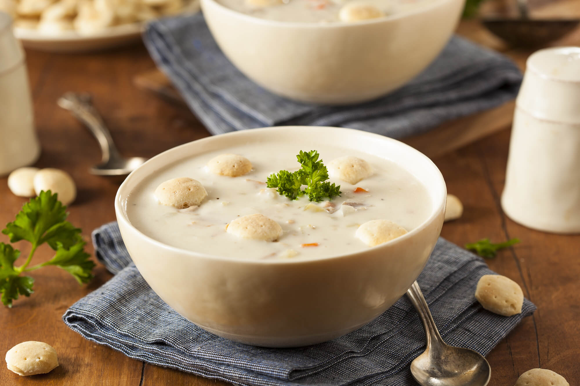 What day of the week is clam chowder?