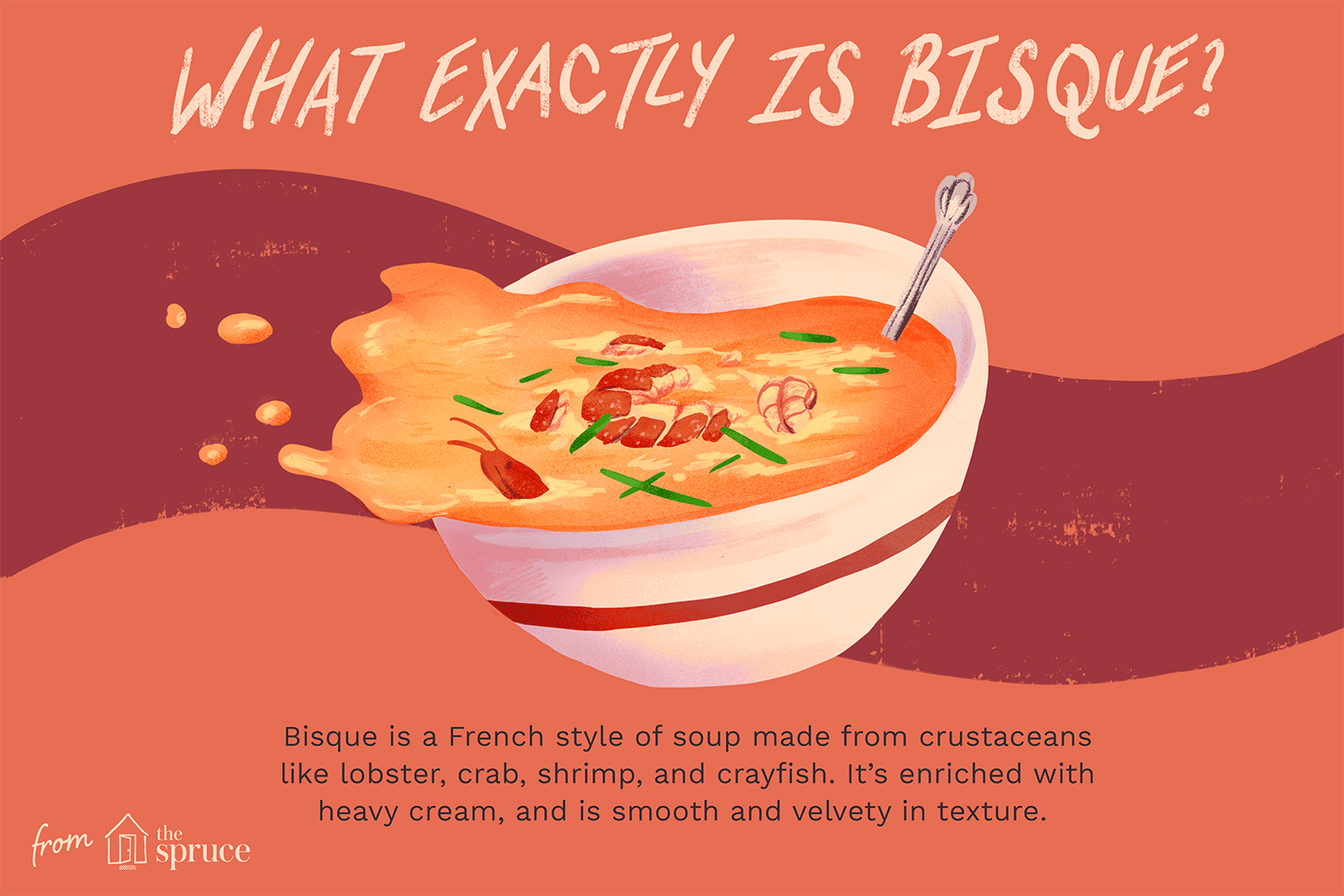 What defines a bisque?