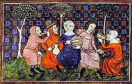 What did a medieval lady eat?