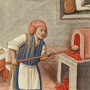 What did bakers bake in the medieval times?