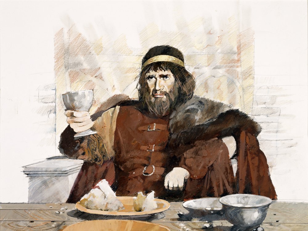 What did English kings eat?
