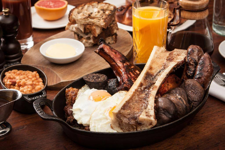 What did farmers eat for breakfast in the 1800s?