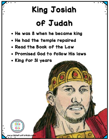 What did God promise Josiah?
