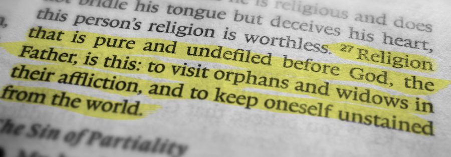 What did God say about the orphans?