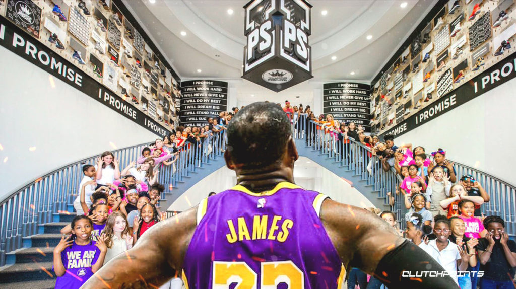 What did LeBron James contribute to society?