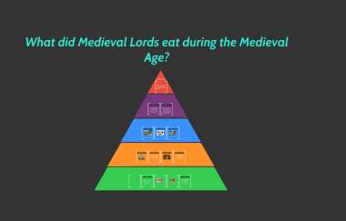 What did lords drink in the Middle Ages?