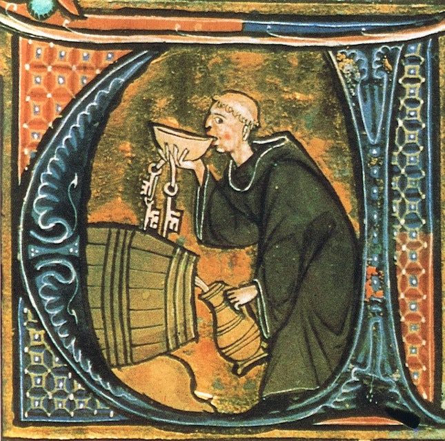 What did the Irish eat in the Middle Ages?