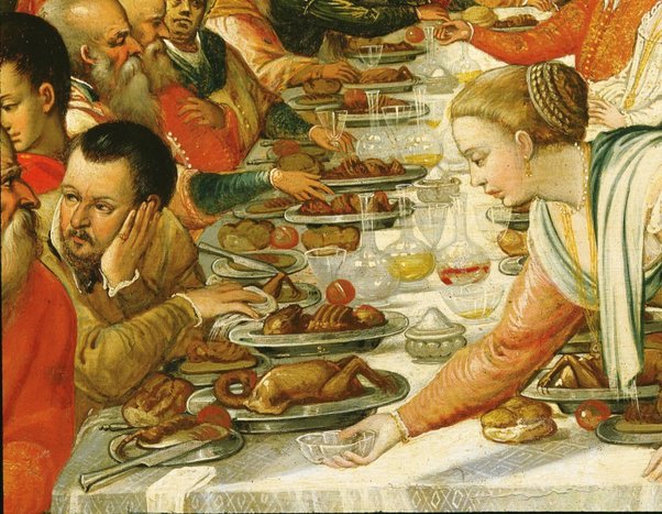 What did the rich eat in medieval times for breakfast?